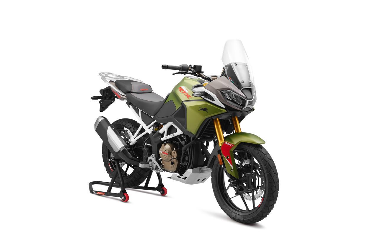 TVS debuts in adventure touring with new Apache RTX priced at ₹1.99 ...