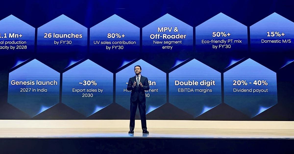 Hyundai Motor lines up ₹45,000 cr investment in India: 26 launches in 2030 | Company News ...