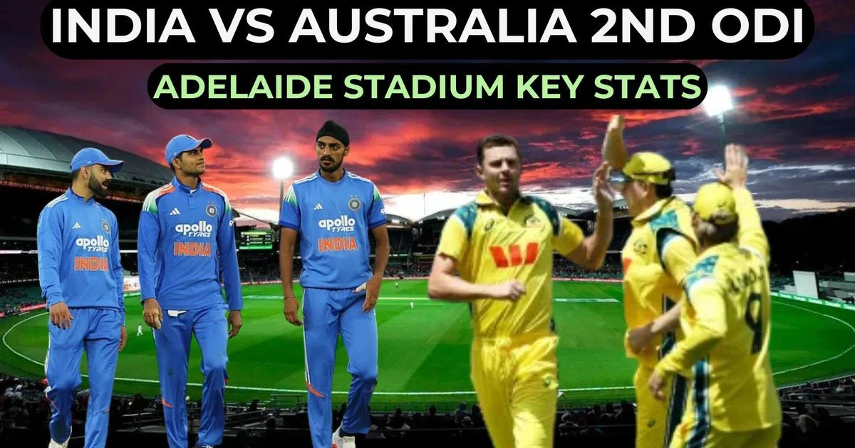 India vs Australia 2nd ODI: Adelaide pitch report, key stadium stats ...