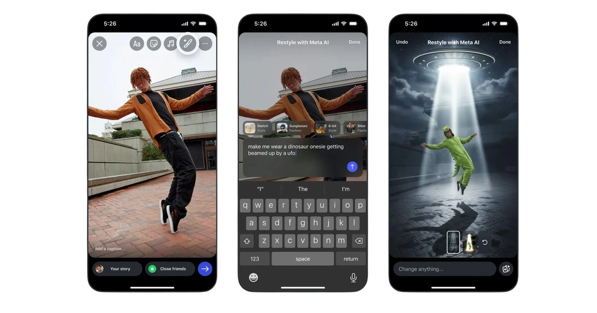 Instagram Restyle tool: Instagram launches AI Restyle tool to edit ...