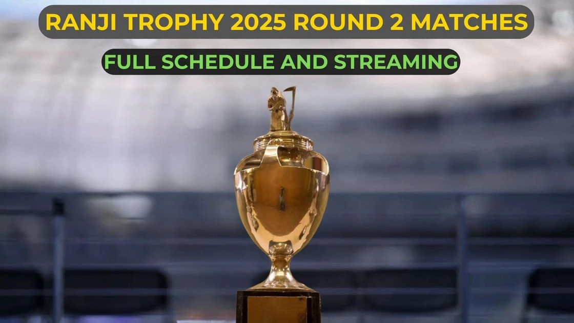 Ranji Trophy 2025 Round 2: Full schedule, live match time (IST ...