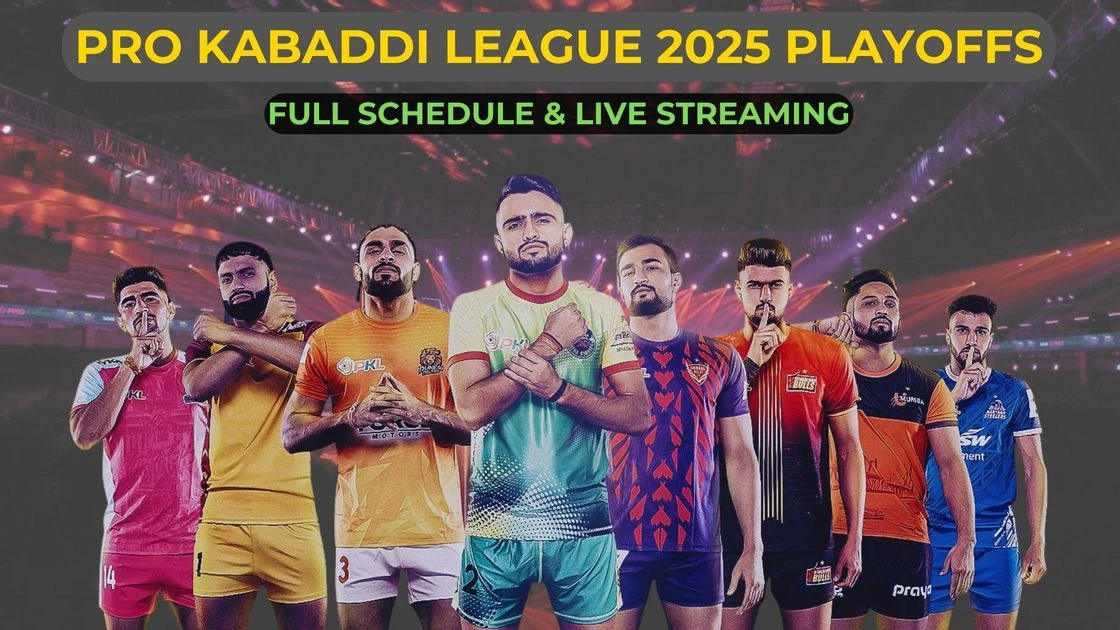 PKL 2025 Playoffs: Full schedule, live time (IST), teams, format ...