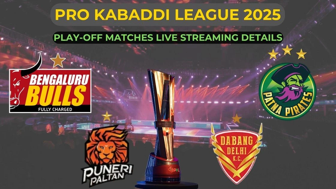 PKL 2025 Play-offs matches time (IST), probable 7, live streaming details | Pro Kabaddi League ...