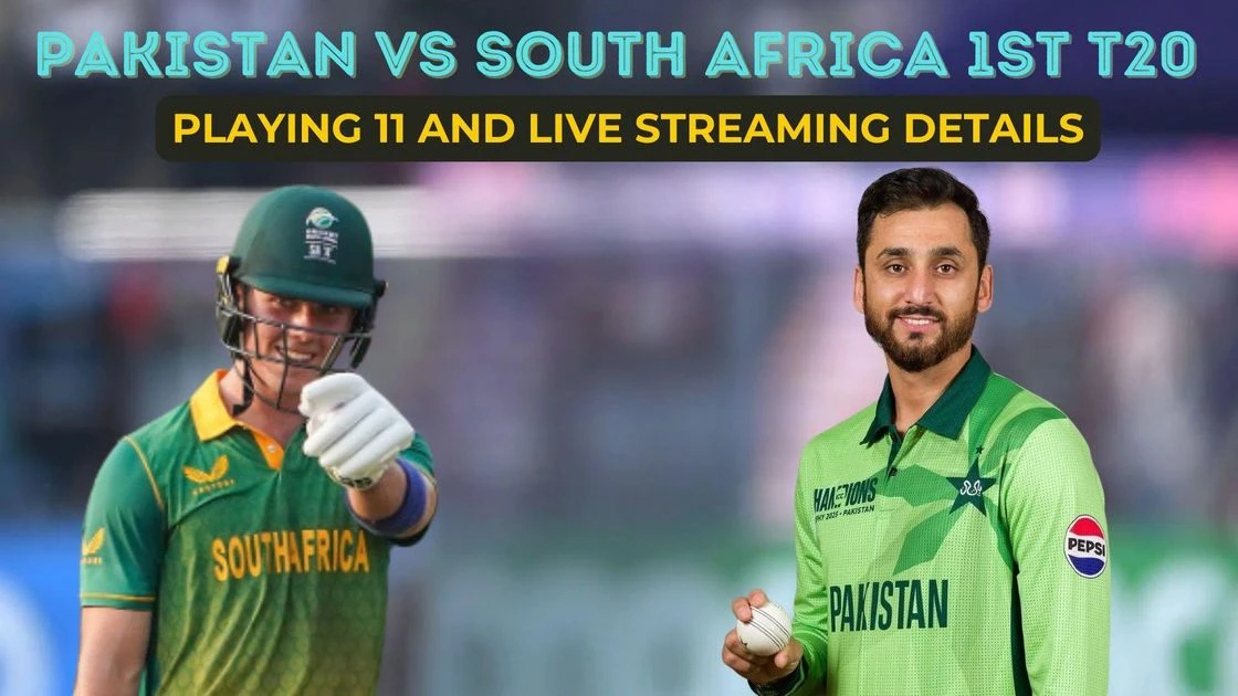 Pakistan vs South Africa 1st T20 Playing 11, toss time, live streaming ...