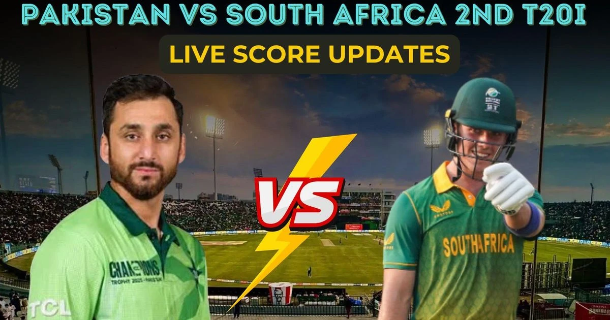 Pakistan vs South Africa LIVE SCORE UPDATES 2nd T20I: PAK on top with ...