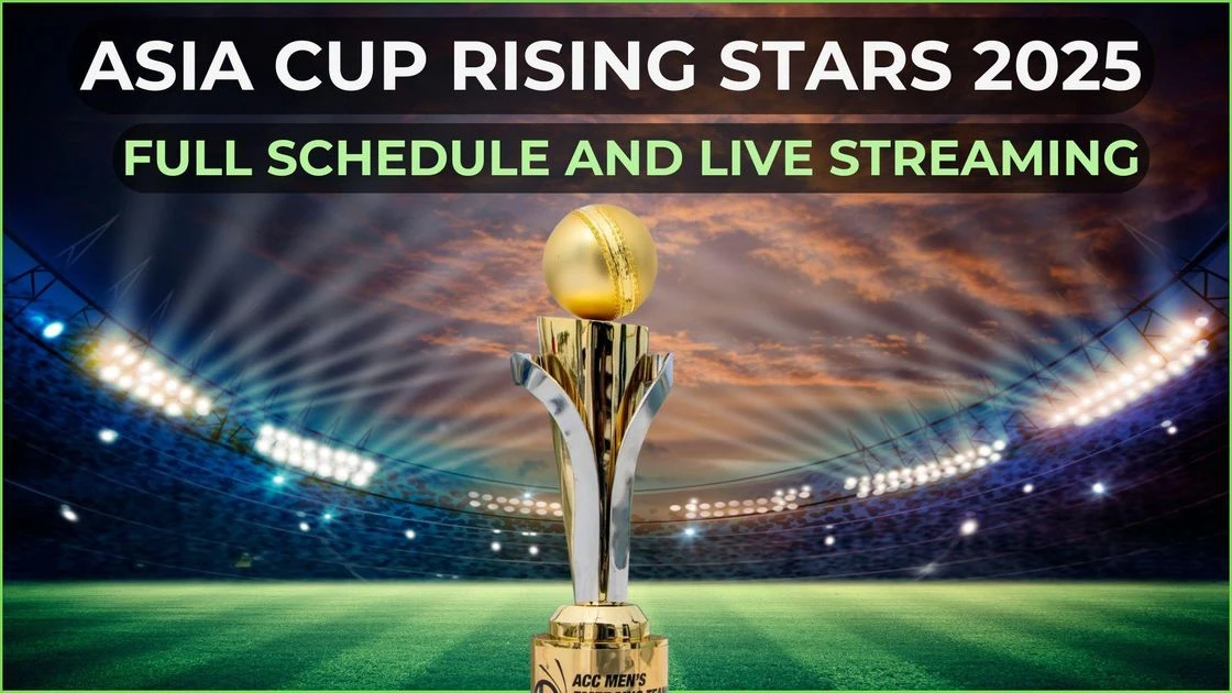 Asia Cup Rising Stars 2025: Full schedule, teams, venue, live streaming ...