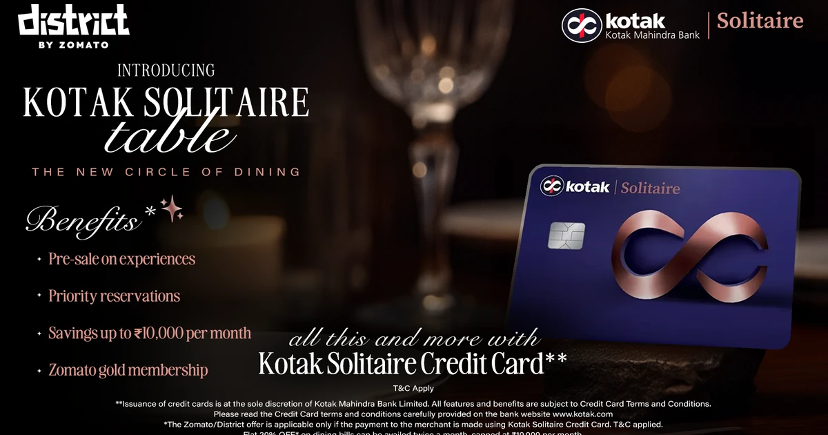 Fine dining, invite-only: Kotak Solitaire brings private chef tables to you | Personal Finance ...