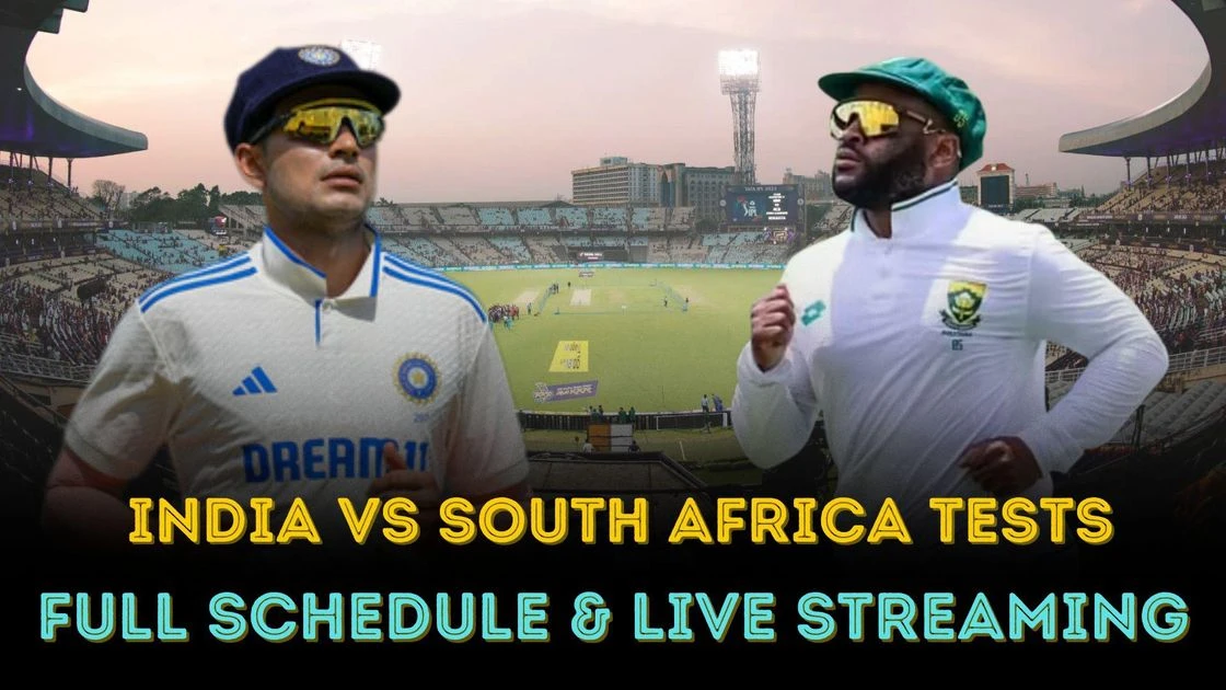 IND vs SA Tests: Full schedule, squad, match timings (IST), live ...