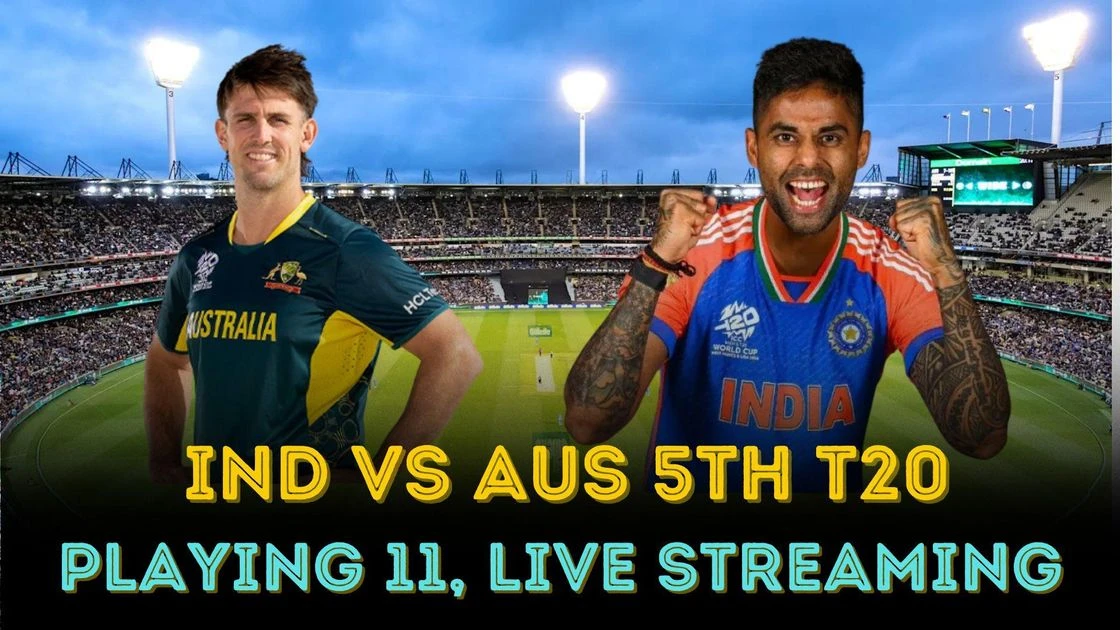 India vs Australia 5th T20 Playing 11, live streaming, match timings ...