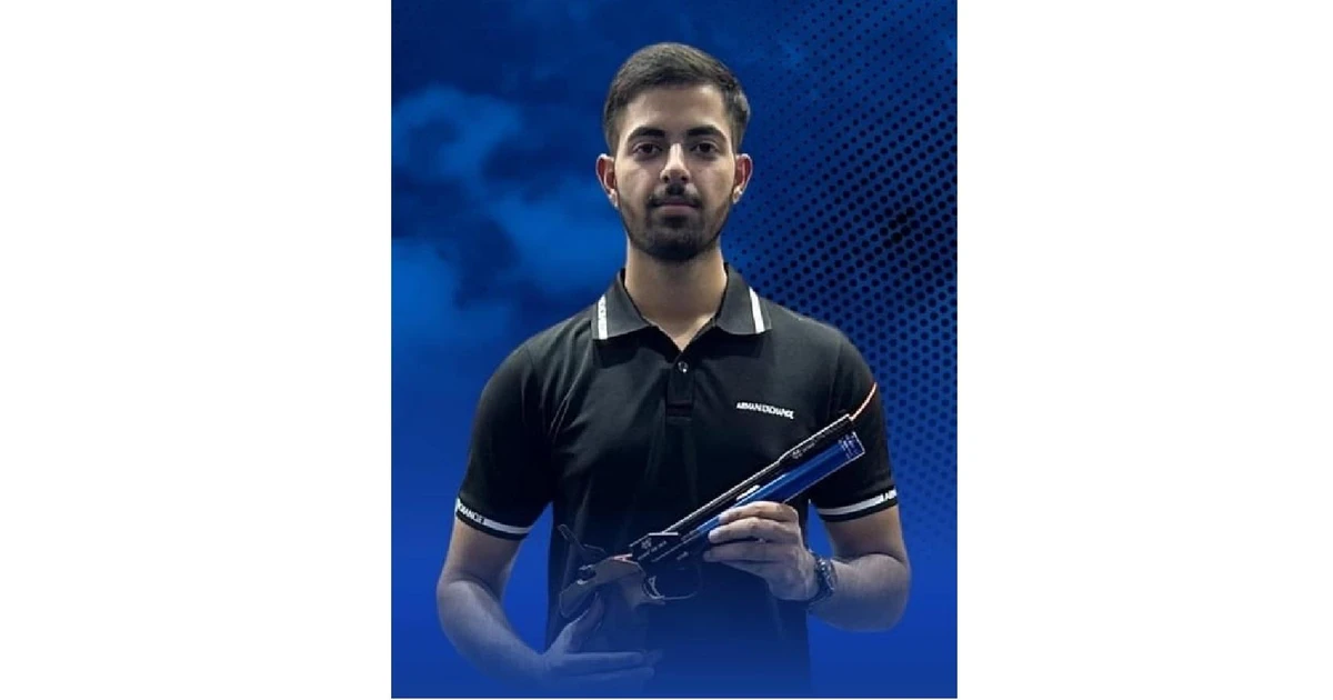 Indian shooter Samrat Rana becomes world champion in 10m air pistol ...