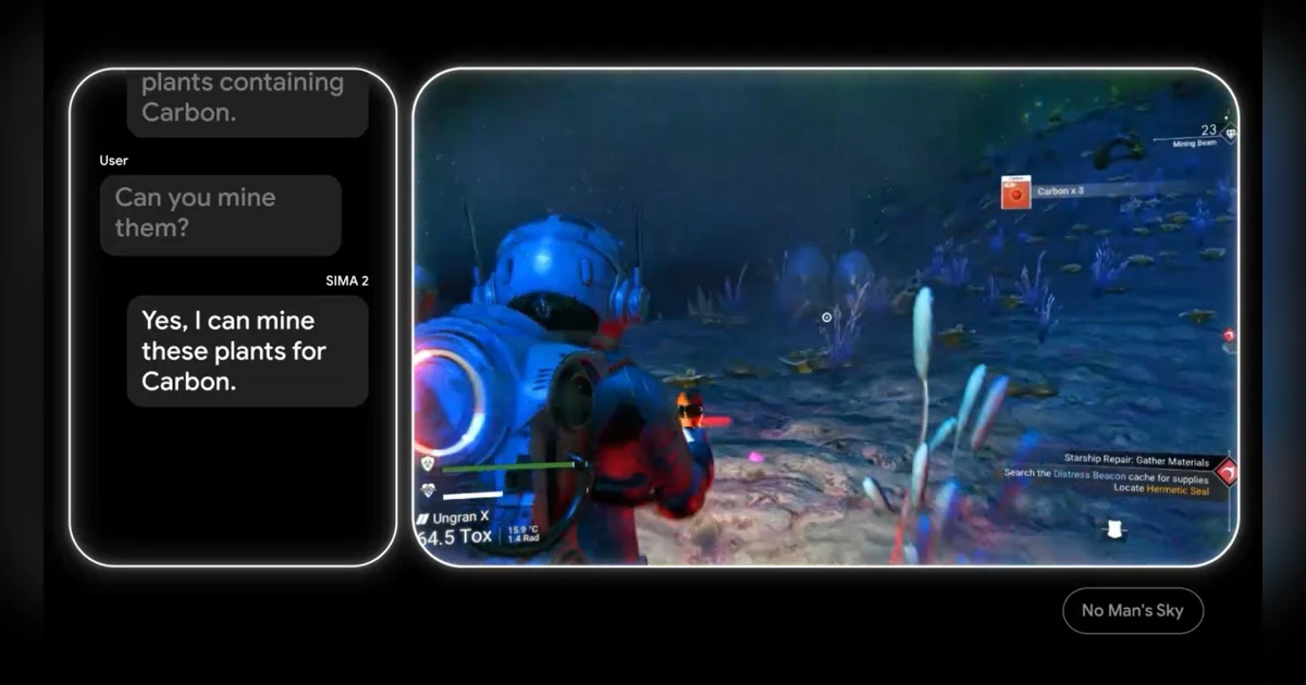 Need a co-player in video games? Google's SIMA 2 shows how AI could ...