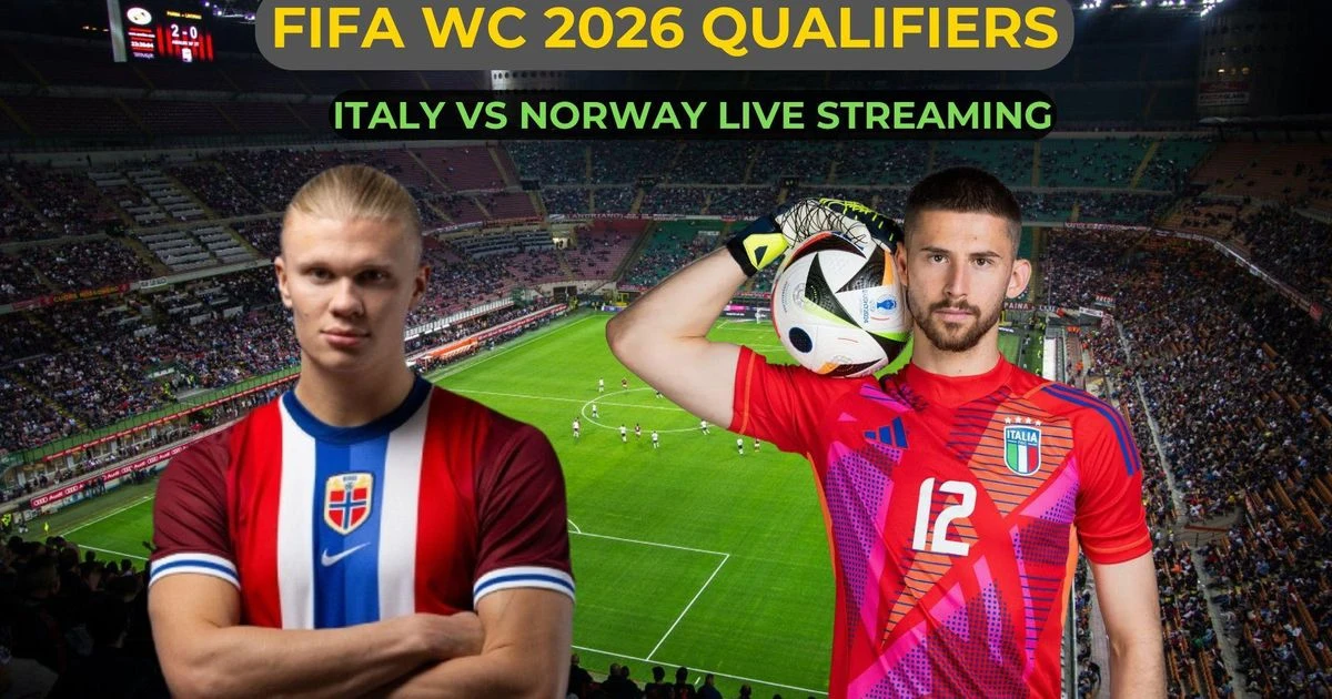 Italy vs Norway FIFA World Cup qualifier live match time, streaming ...