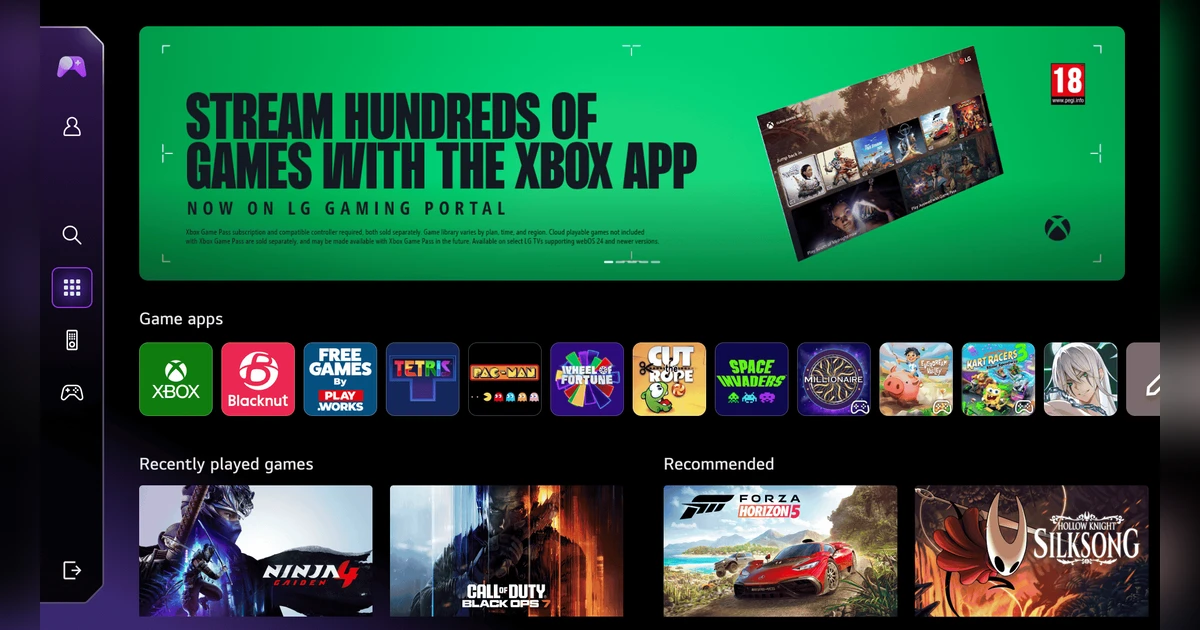 LG brings Xbox app cloud gaming to its smart TVs with new Gaming Portal ...