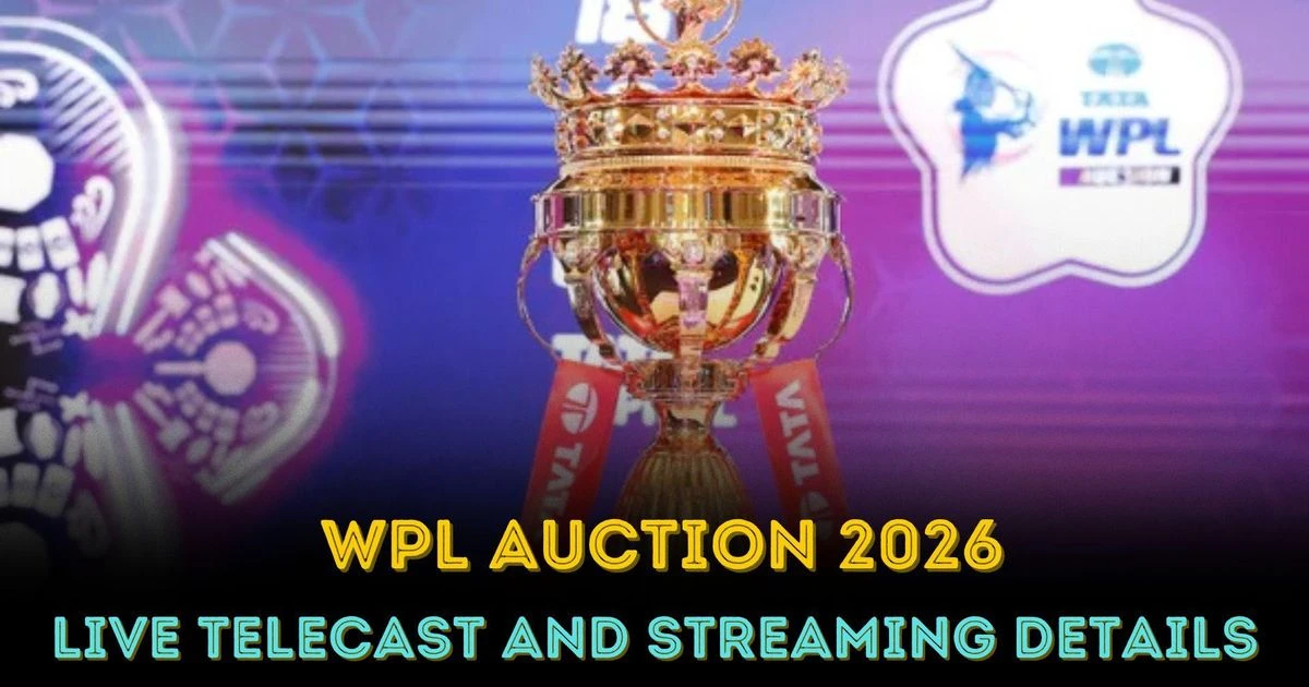 WPL 2026 Auction live streaming: When and where to watch event in India ...