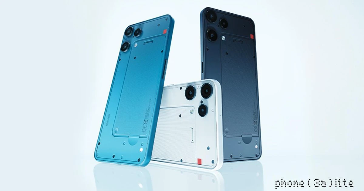Nothing Phone 3a Lite launched in India with Glyph Light, AI: Price ...