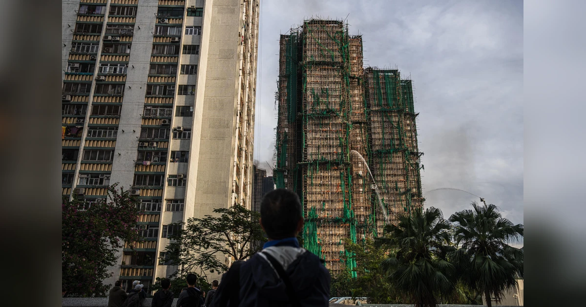 Hong Kong officials warned of tower fire risk days before killer blaze | World News - Business ...