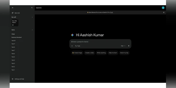 Google Gemini web revamp brings 'My Stuff' hub and dark mode: What's ...