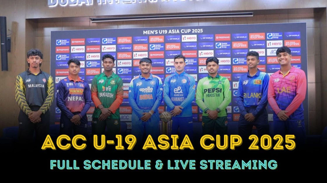 ACC Under-19 Asia Cup 2025: Full schedule, teams, format, live ...