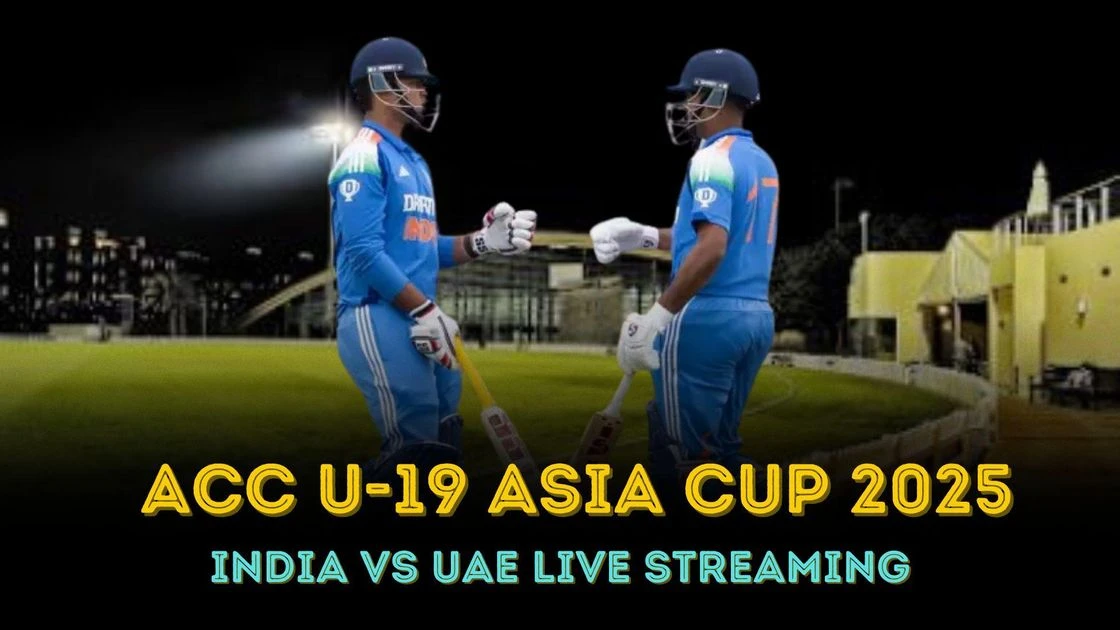 India vs UAE live streaming: Where to watch U19 Asia Cup match today ...