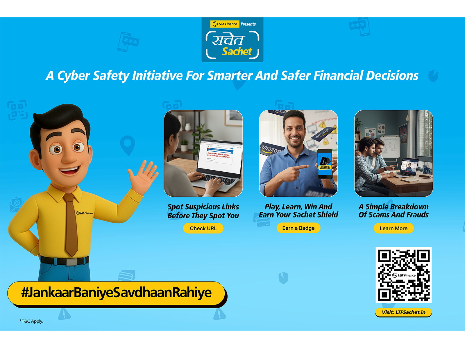 L & T Finance Ltd. Launches 'Sachet with Sachet,' a Cyber Safety ...