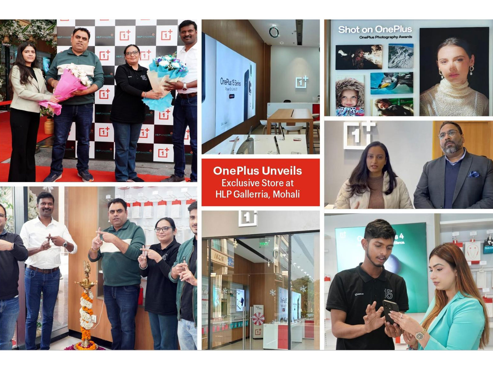 OnePlus opens its first exclusive store in Mohali at HLP Gallerria
