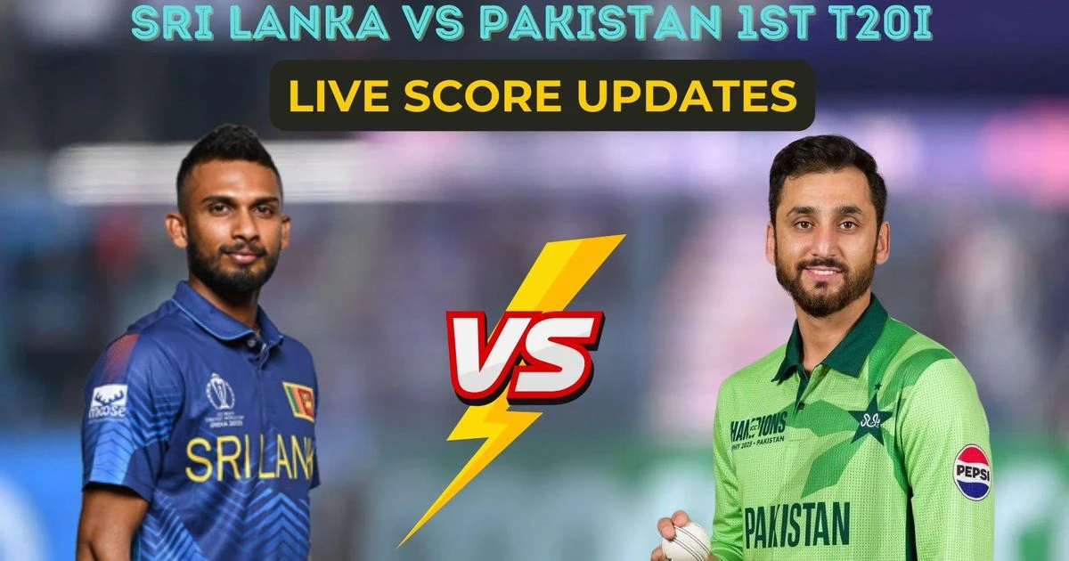 Sri Lanka vs Pakistan LIVE SCORE, 1st T20: Hosts looking to start ...