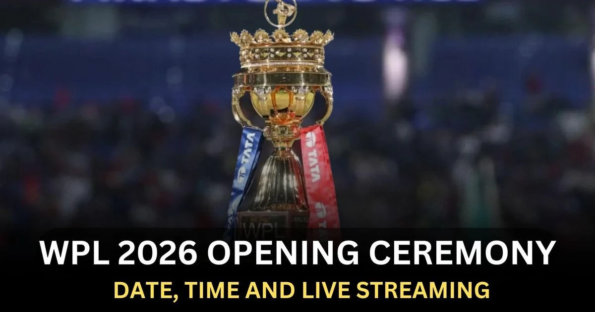 WPL 2026 opening ceremony live time, streaming and all you need to know ...
