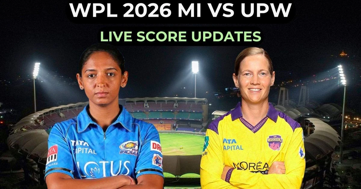 MI vs UPW LIVE SCORE UPDATES WPL 2026: MI eyeing hattrick of wins; Toss ...