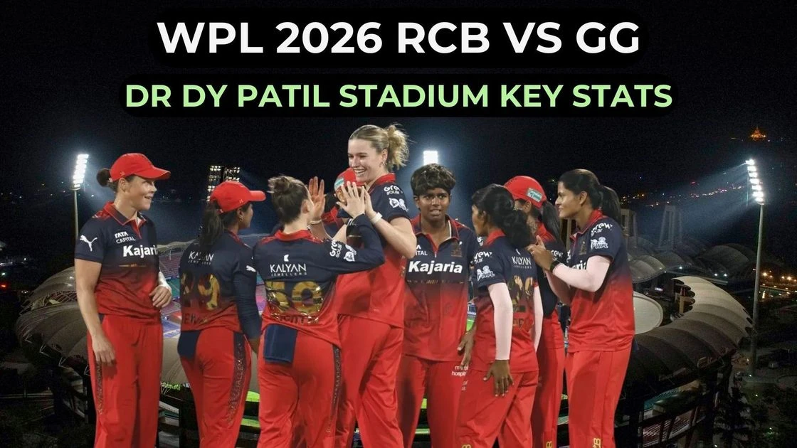 WPL 2026 RCB vs GG: Pitch report and key stats of DY Patil Stadium ...