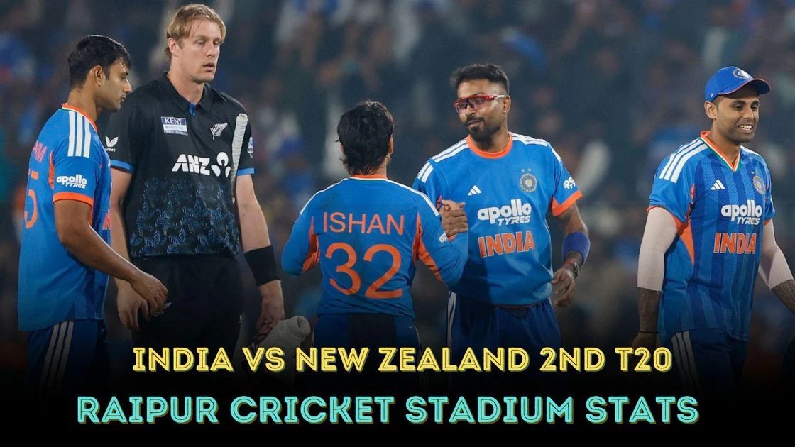 India vs New Zealand 2nd T20: Raipur pitch report, key stadium stats ...