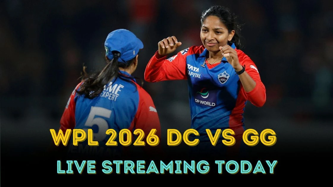 WPL 2026 live streaming: Where to watch DC vs GG T20 match live today ...