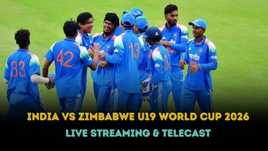 India vs Zimbabwe live streaming: Where to watch today's U19 WC match ...