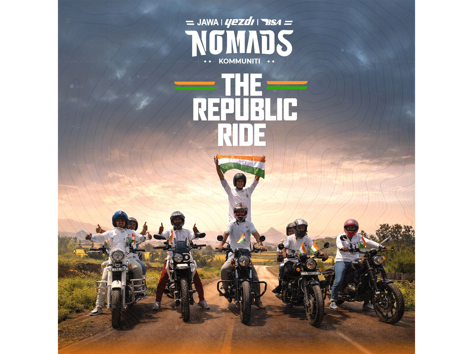 Classic Legends Unites Jawa, Yezdi and BSA Riders Under 'Nomads', the ...