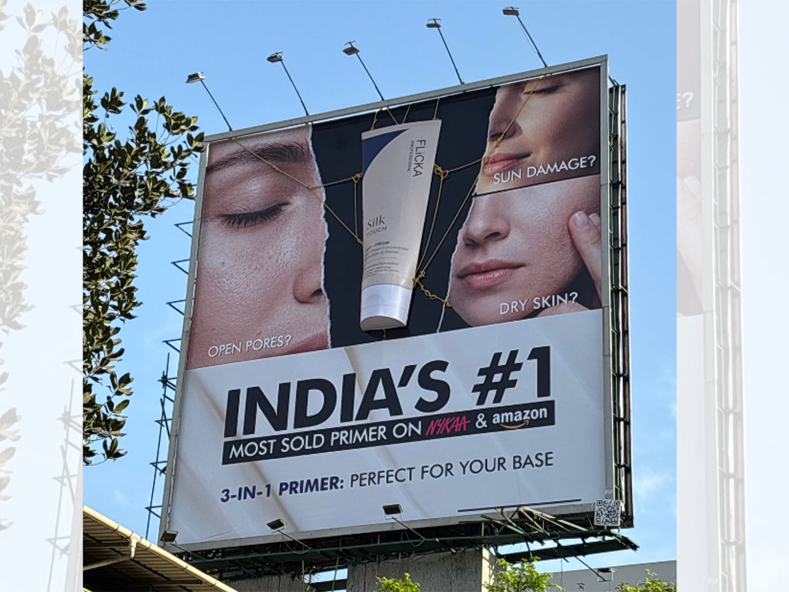 FLiCKA Cosmetics Shakes Up Marketing with India's First 20-Foot Primer ...