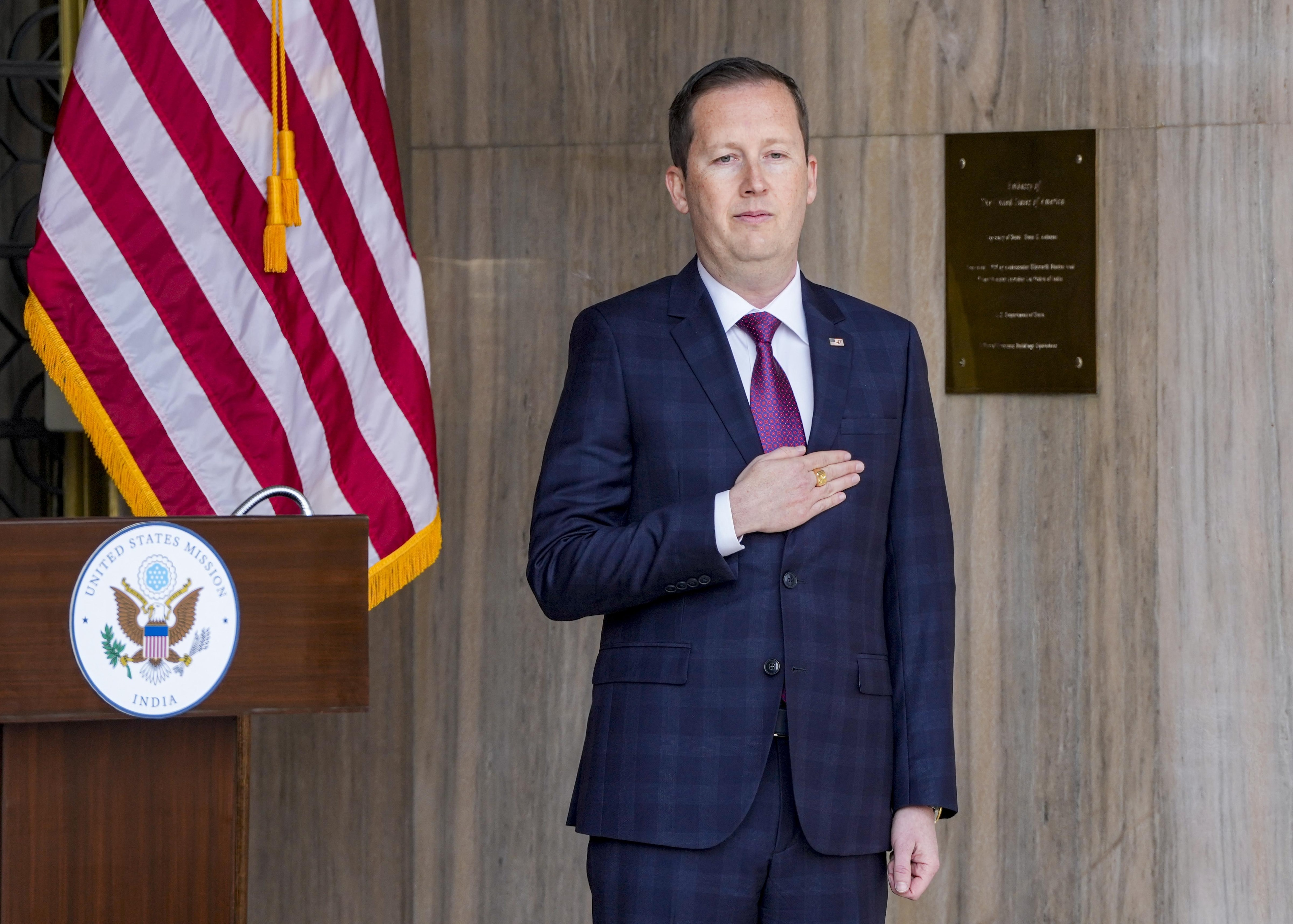 US envoy to India Sergio Gor discusses US-India ties with President ...