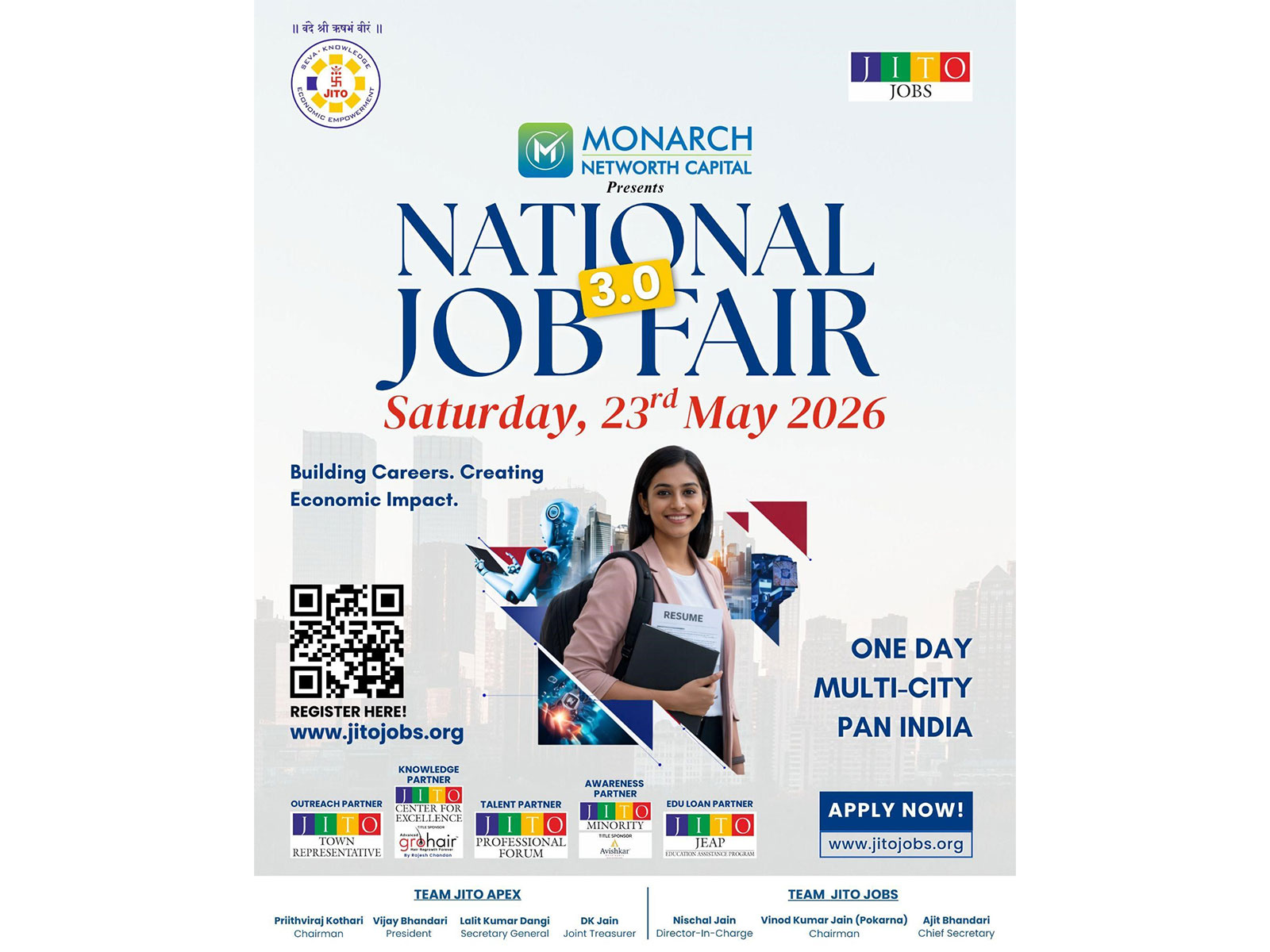 JITO JOBS Launches One of India's Largest Hiring Drives with 50,000 ...