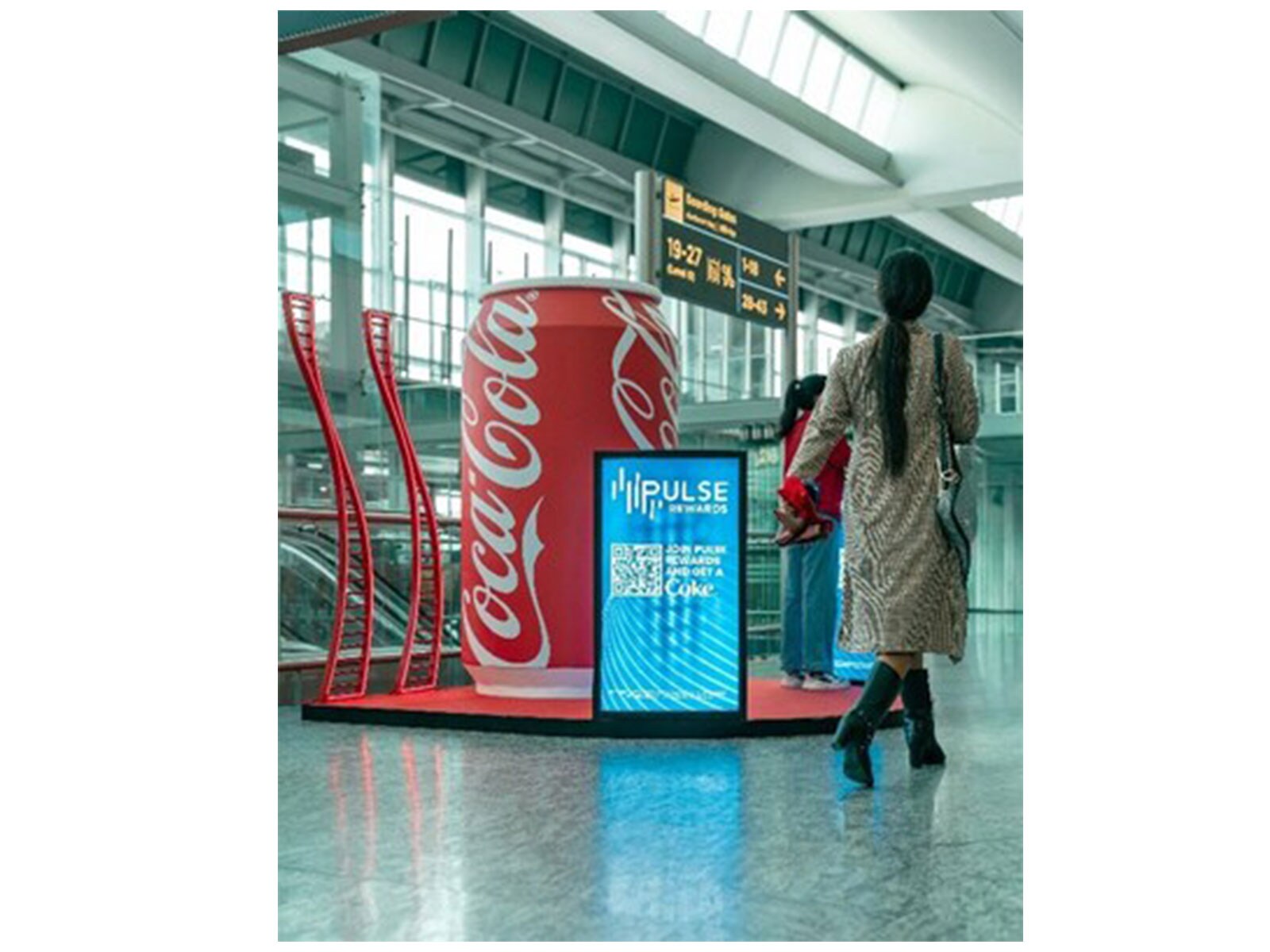 Coca-Cola India's First-Ever Activation at BLR Airport Blends Digital ...