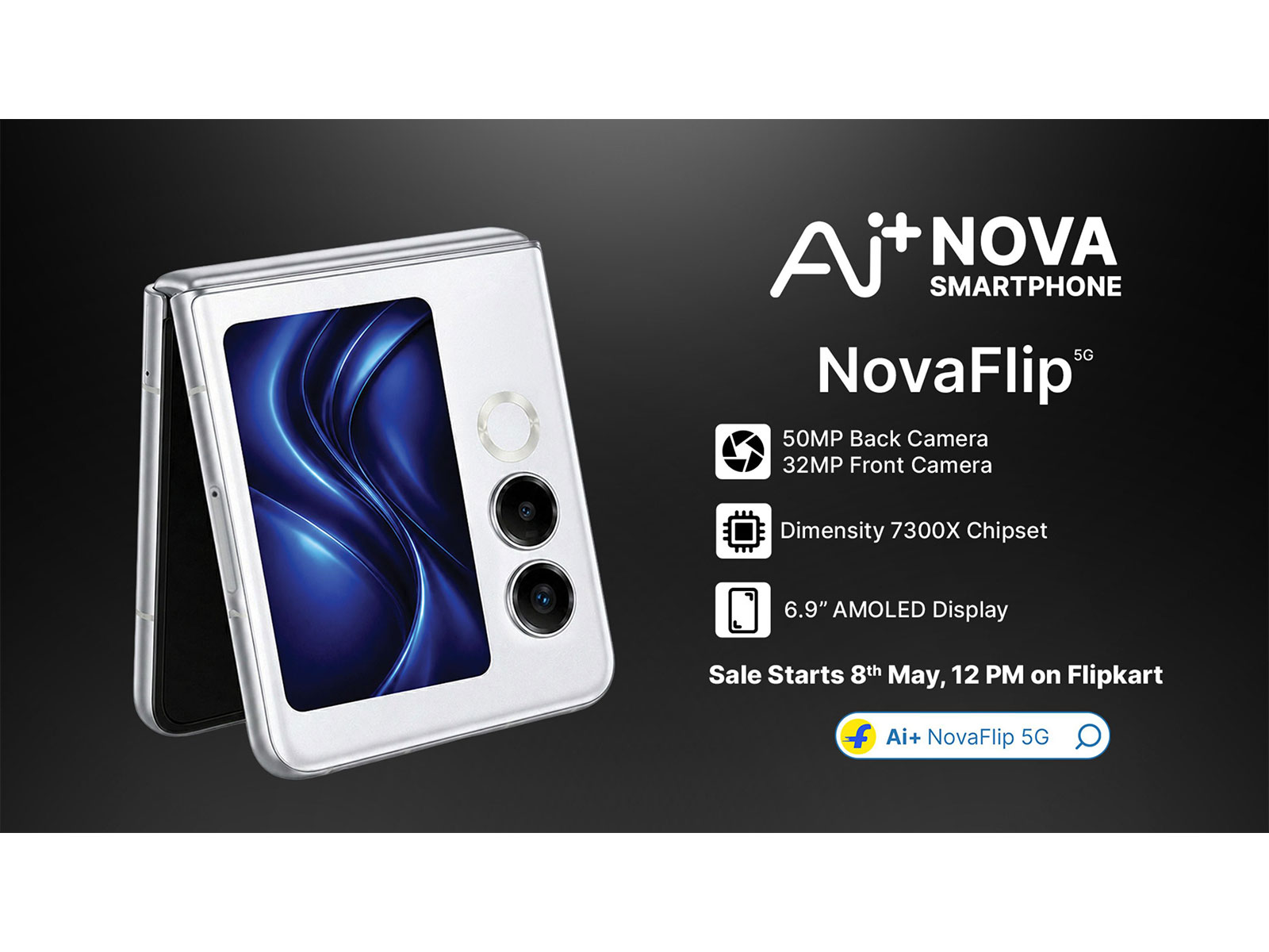 Ai+ Smartphone disrupts the Flip Smartphone Market: Launches India's ...