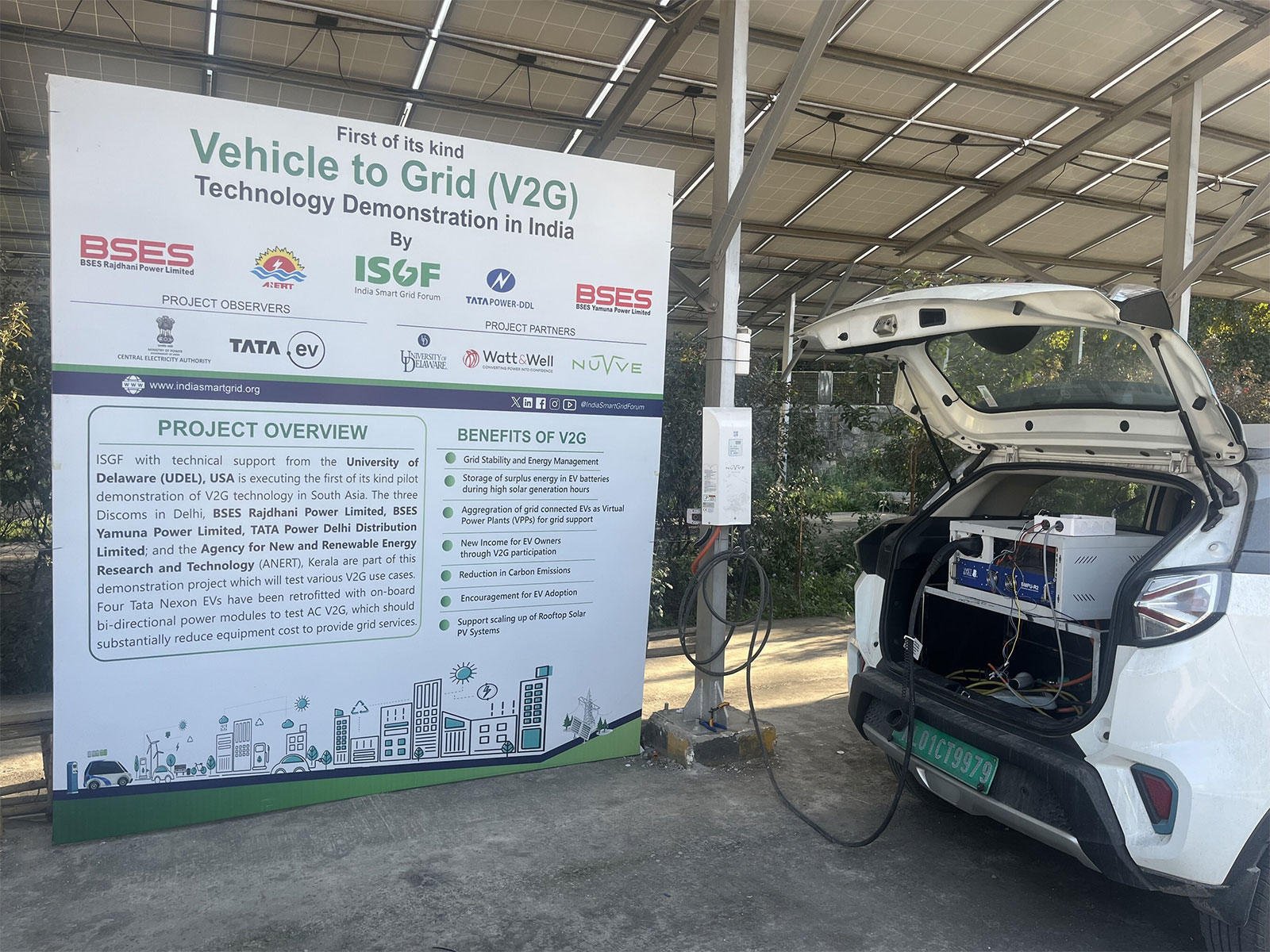 South Asia's First-ever Vehicle-to-Grid (V2G) Demonstration, Led by ...
