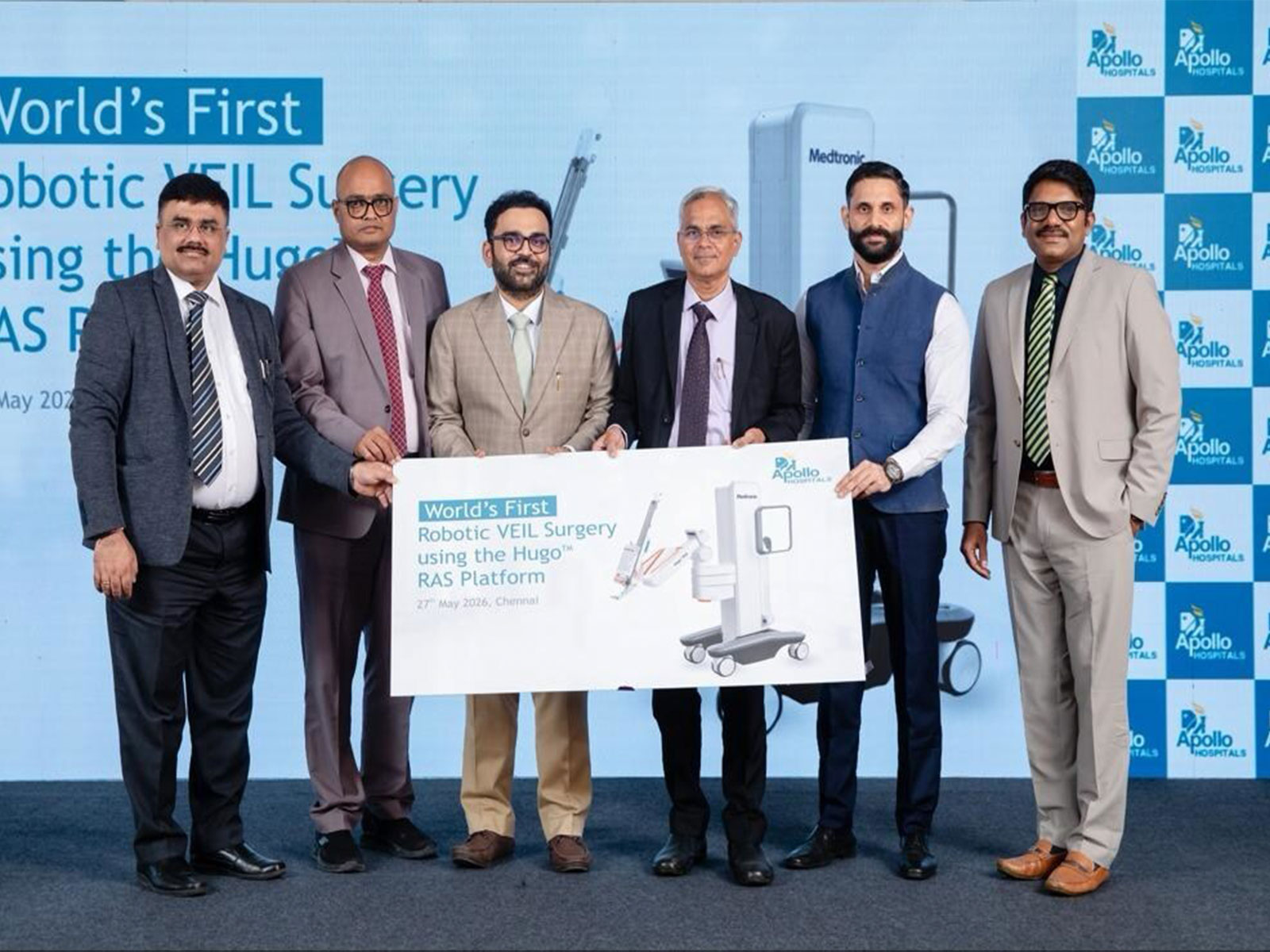 Apollo Hospitals Chennai Performs World's First Robotic Cancer Surgery ...