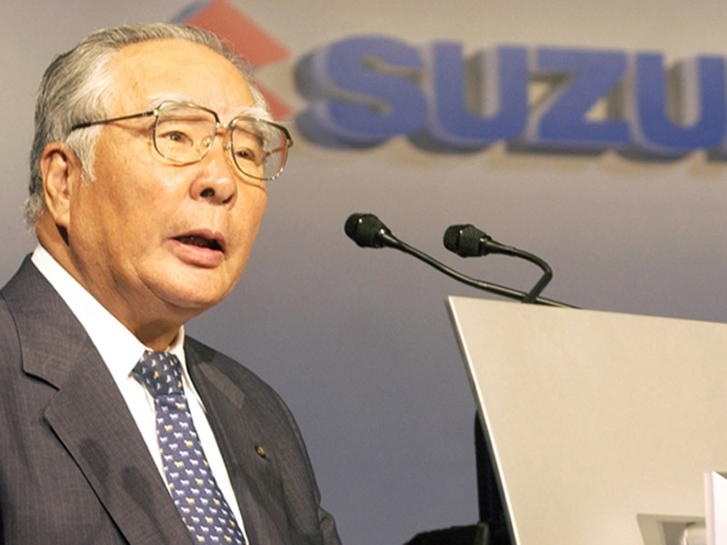 Suzuki Motor's 91-year old chairman is retiring: Report | INTERNATIONAL ...