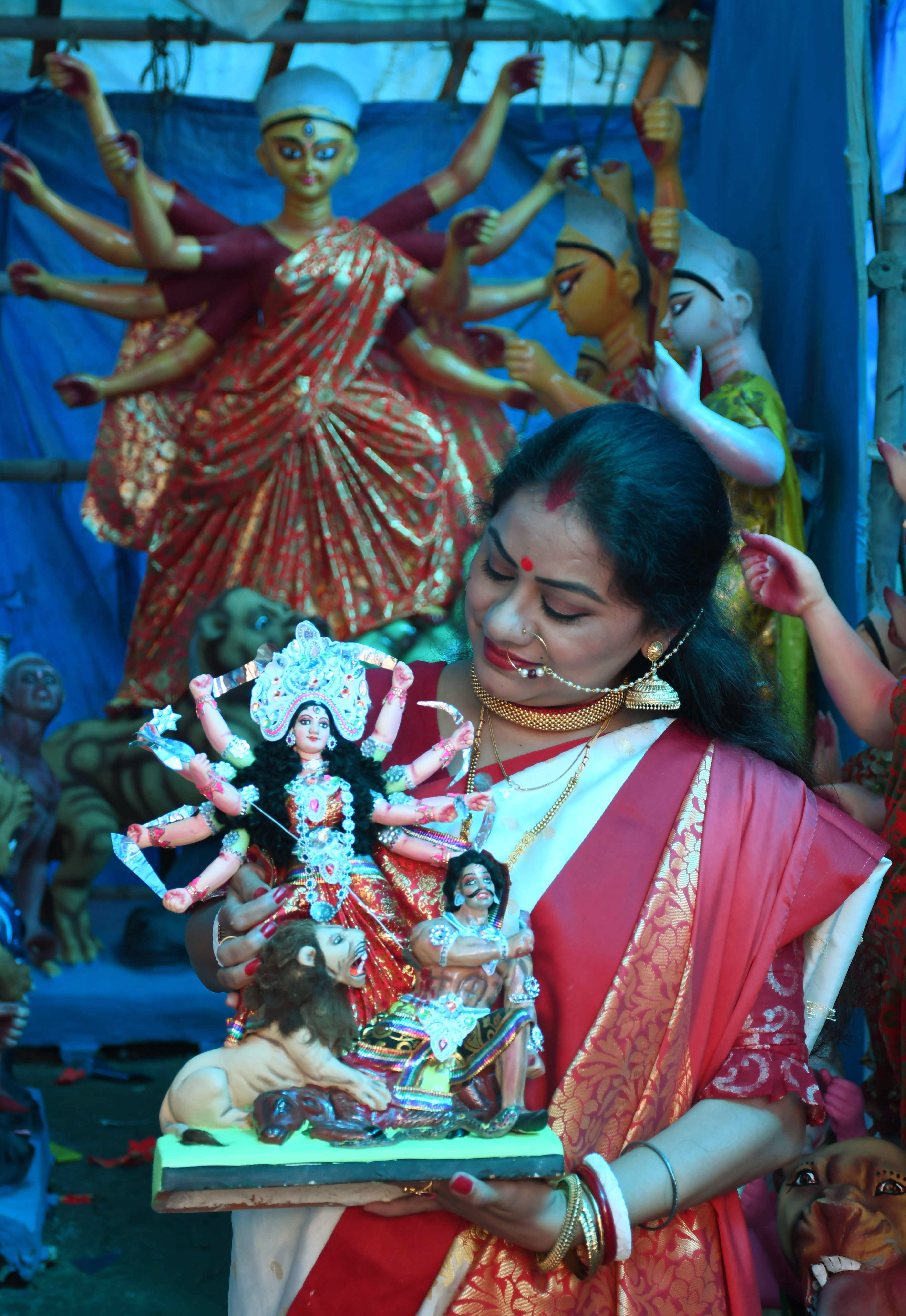 In pictures: Durga Puja, Navratri celebrations across the nation ...
