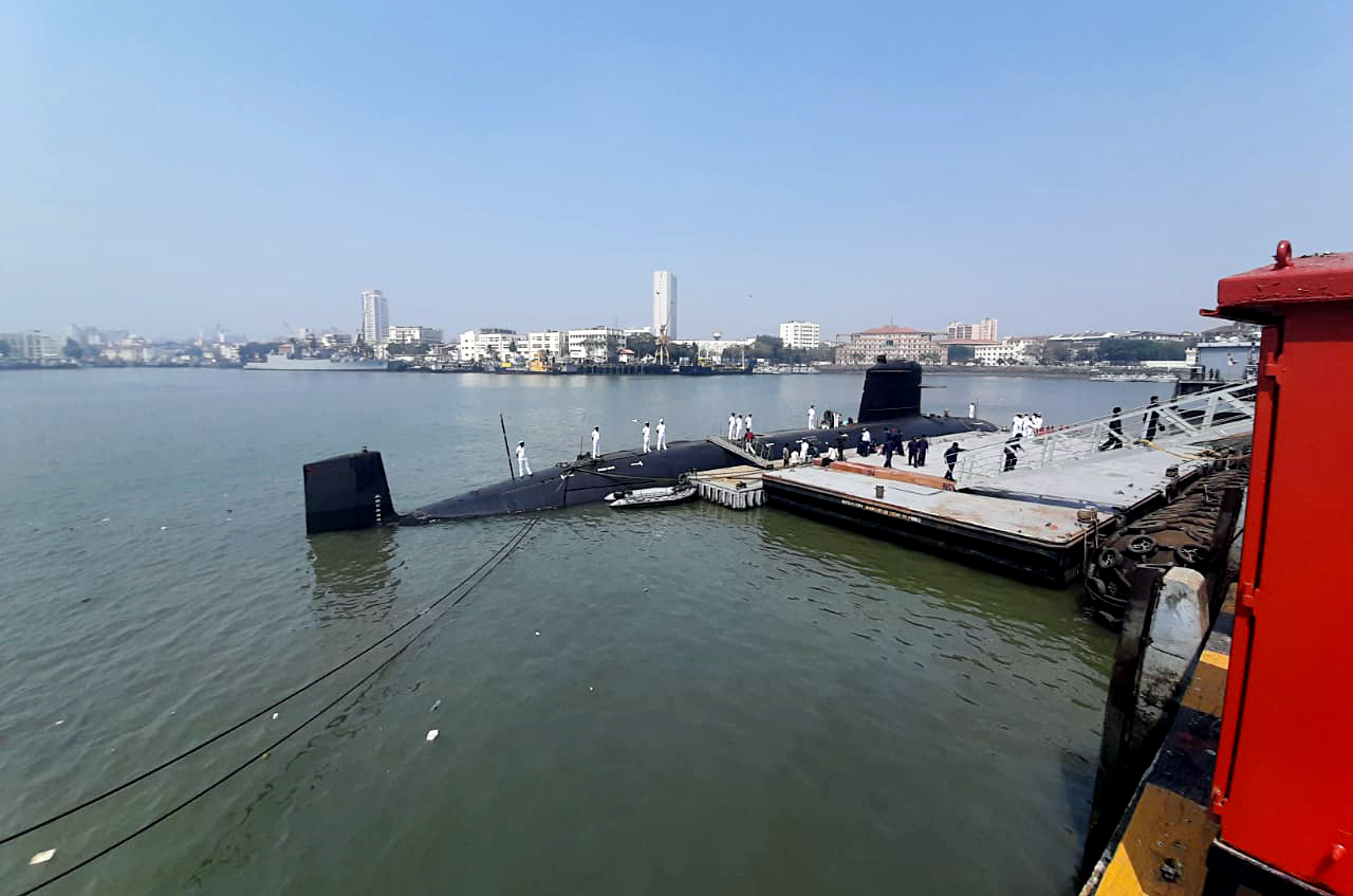 Scorpene-class submarine INS Karanj commissioned into Indian Navy ...