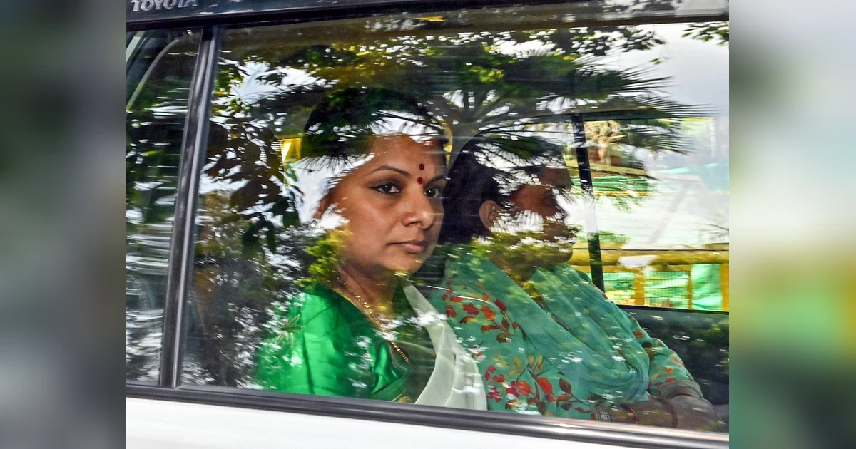 KCR suspends daughter K Kavitha from BRS over violation of discipline | Politics News - Business ...