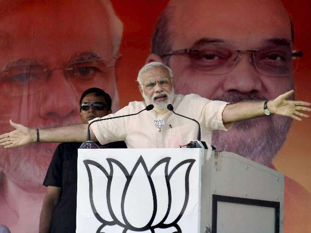 Election rally: Modi in Bihar | Photo Gallery - Business Standard