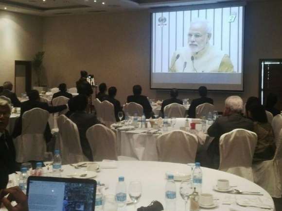 Modi launches 'Make in India' campaign | Photo Gallery - Business Standard