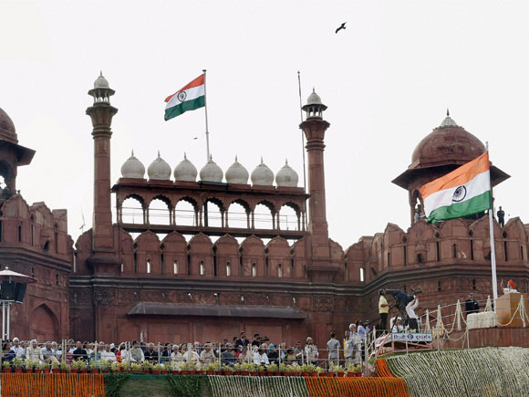 PM Modi's maiden speech at Red Fort | Photo Gallery - Business Standard