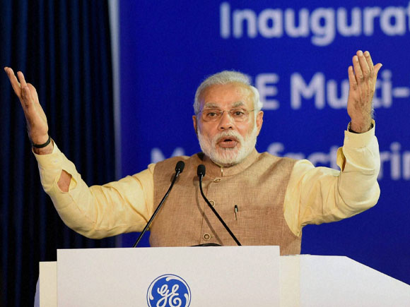PM Narendra Modi inaugurates GE's multi-modal manufacturing facility in ...