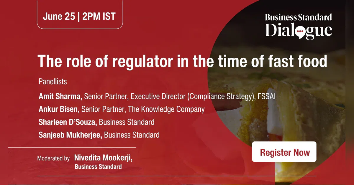 The role of regulator in the time of fast food