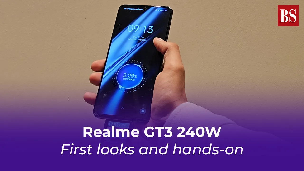 Realme GT3: Hands-on | First impressions | 240W charging | Pulse light